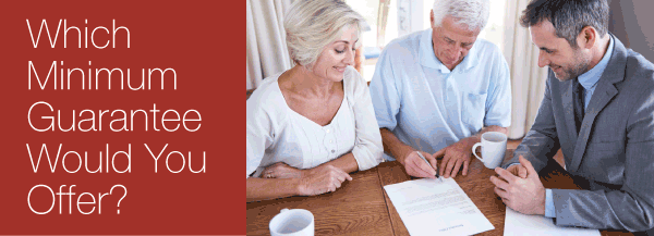 Which Minimum Guarantee Would You Offer?